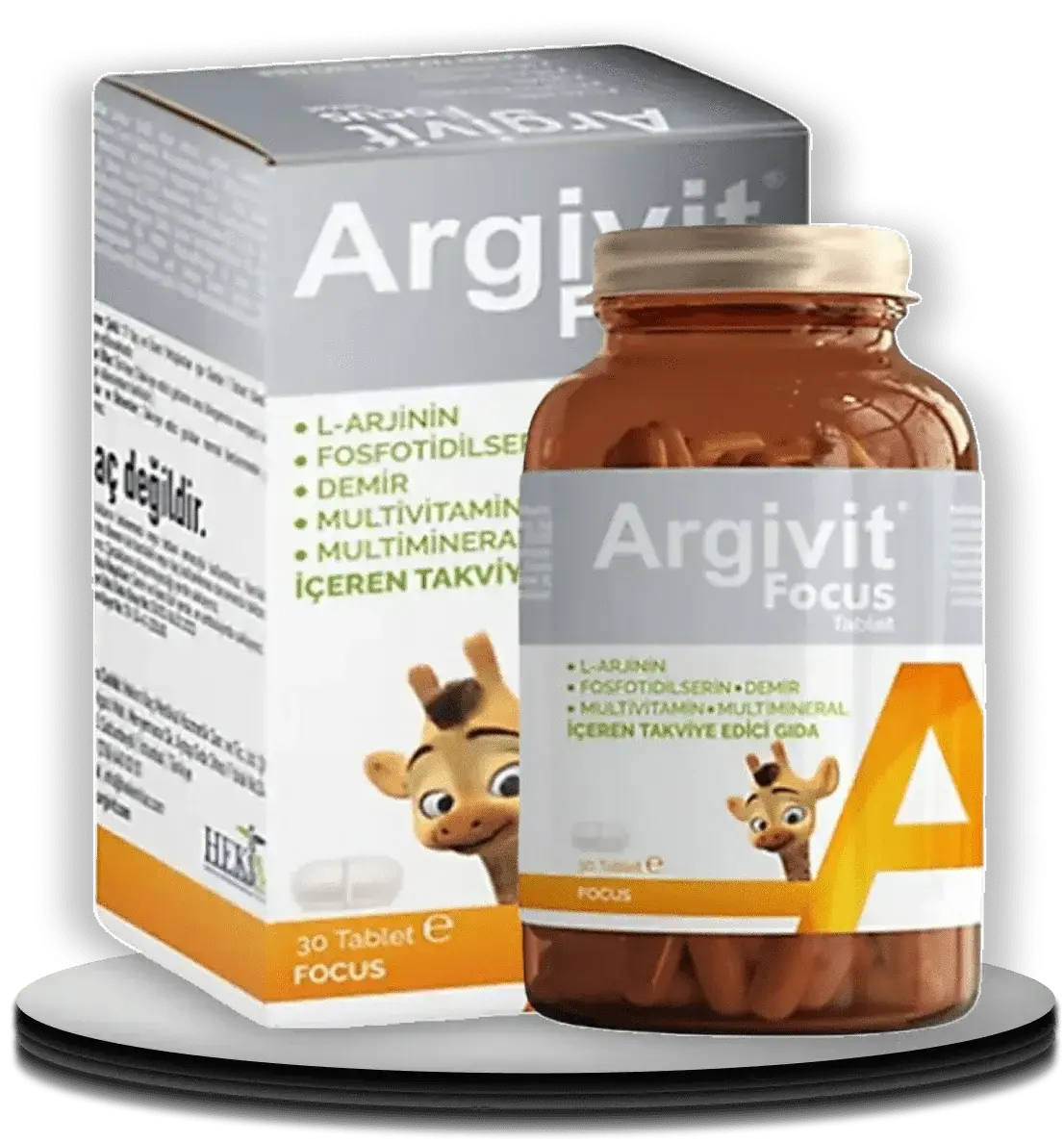 Vitamin D Supplement for Focus & Energy | Argivit Focus Tablet ...