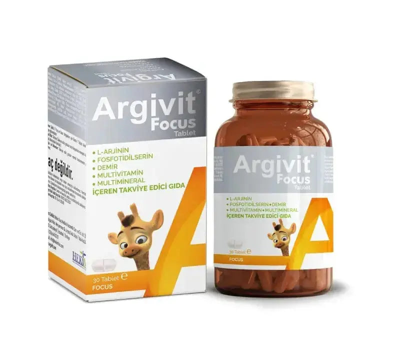 Argivit Focus Tablets - Boosts Energy, Immunity & Well-Being
