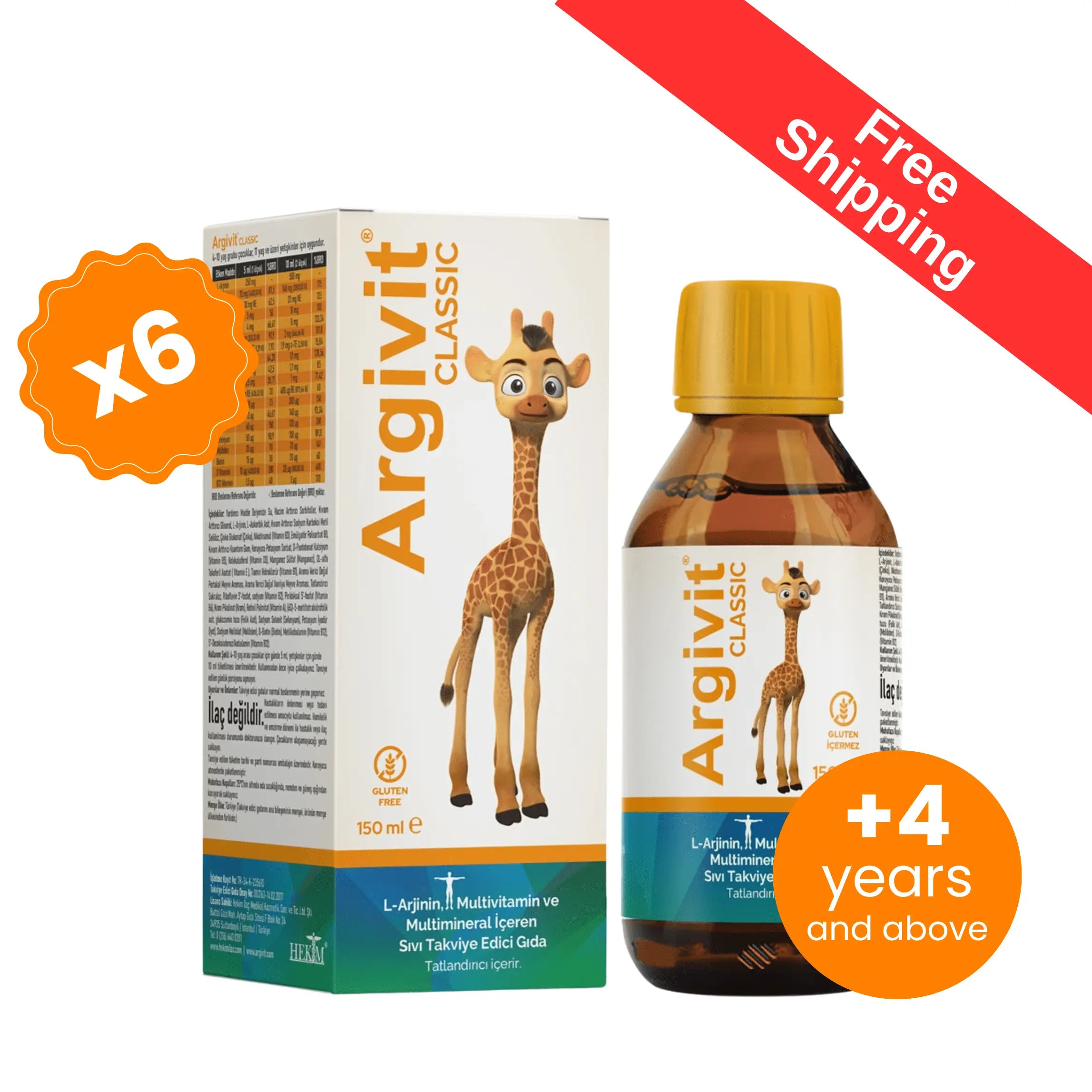 Argivit Classic Syrup boosts and immunity for both kids and adults.