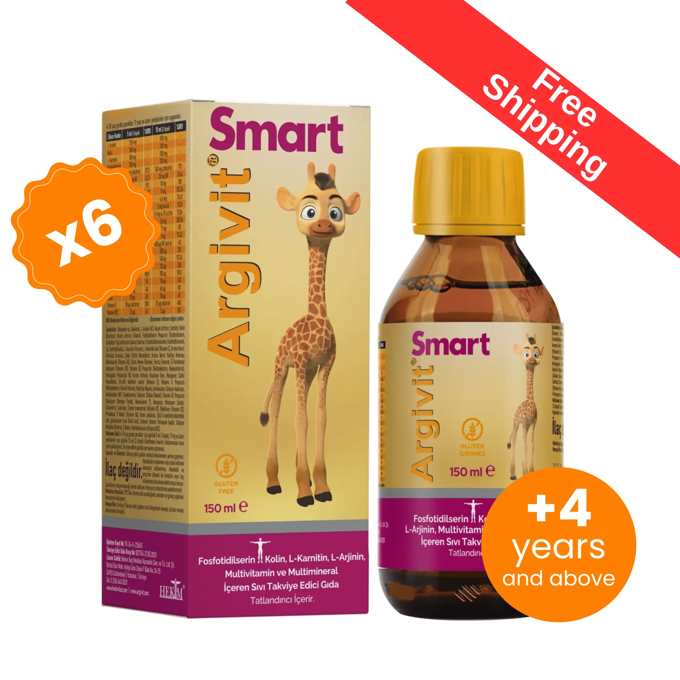 Argivit Smart Multivitamin Syrup 150ml | Argivit International